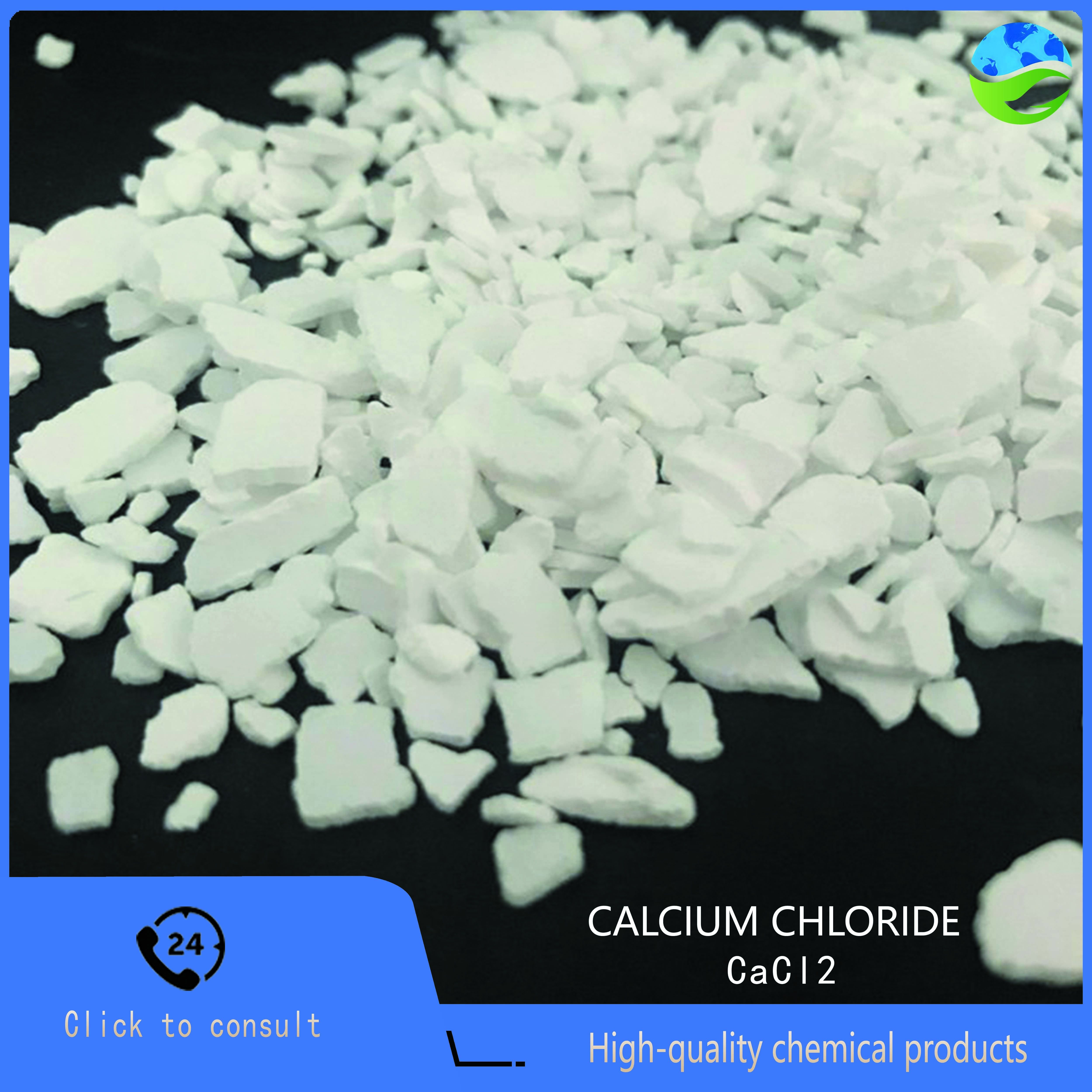 99% Purity Calcium Chloride Powder for Water Treatment and PVC Production